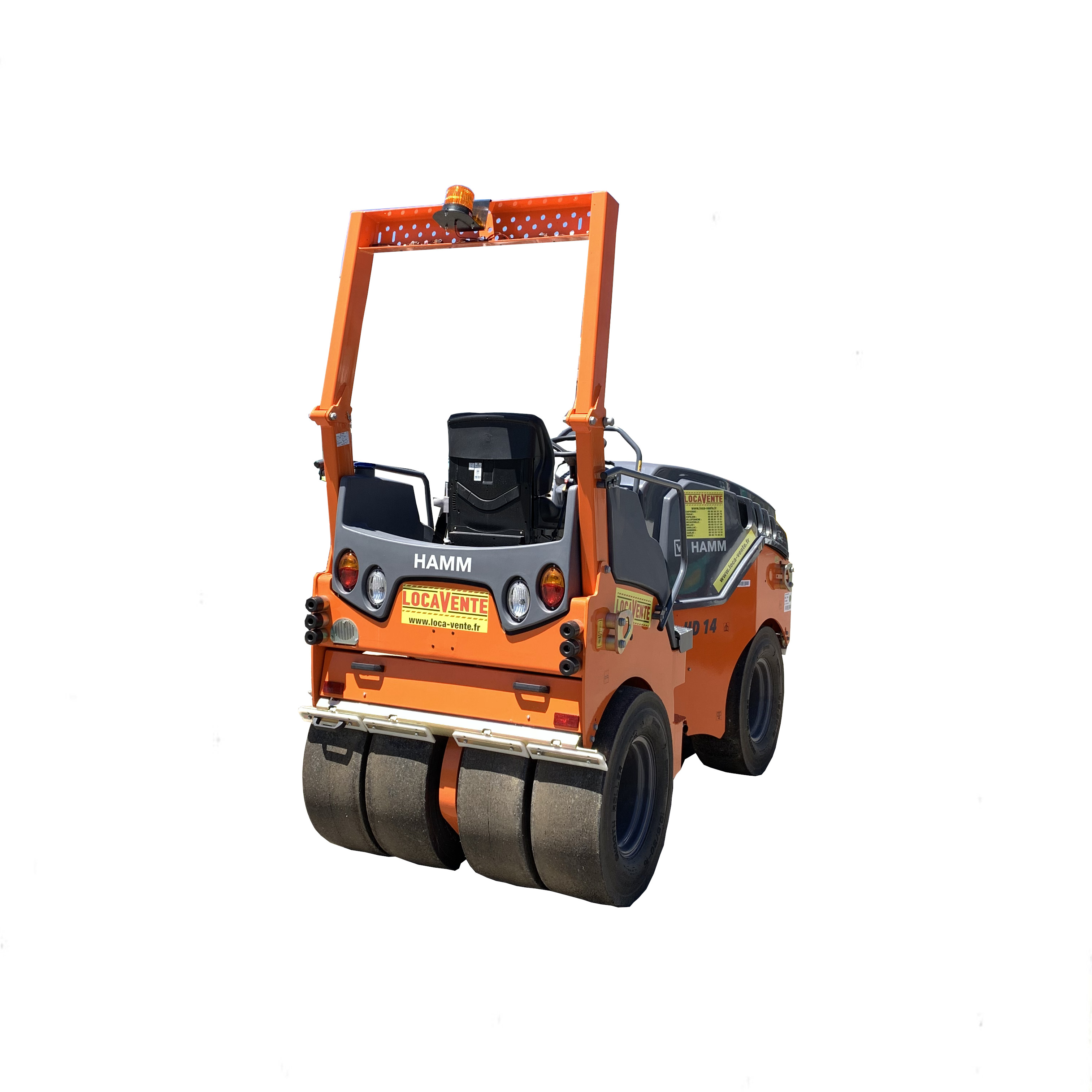 Rouleau compacteur à pneus 1m40