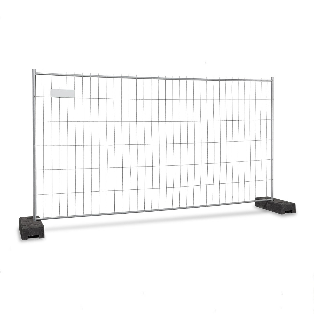 Cloture de chantier + plots