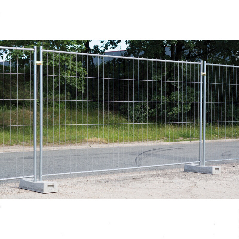 Cloture de chantier + plots